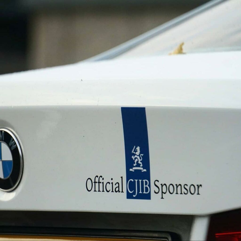 Official CJIB Sponsor sticker - Plakjestickers