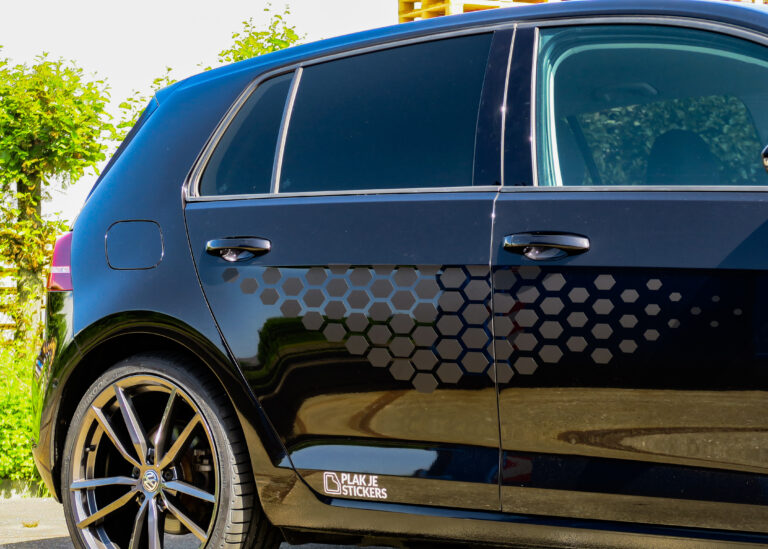 Volkswagen Golf TCR Stickerset - Plakjestickers