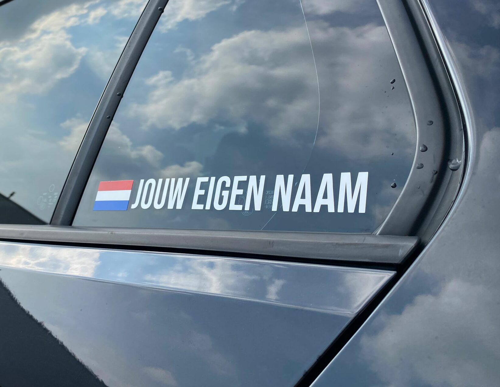 Naamsticker NL - Plakjestickers