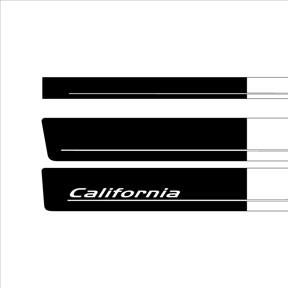 Volkswagen California striping - Plakjestickers