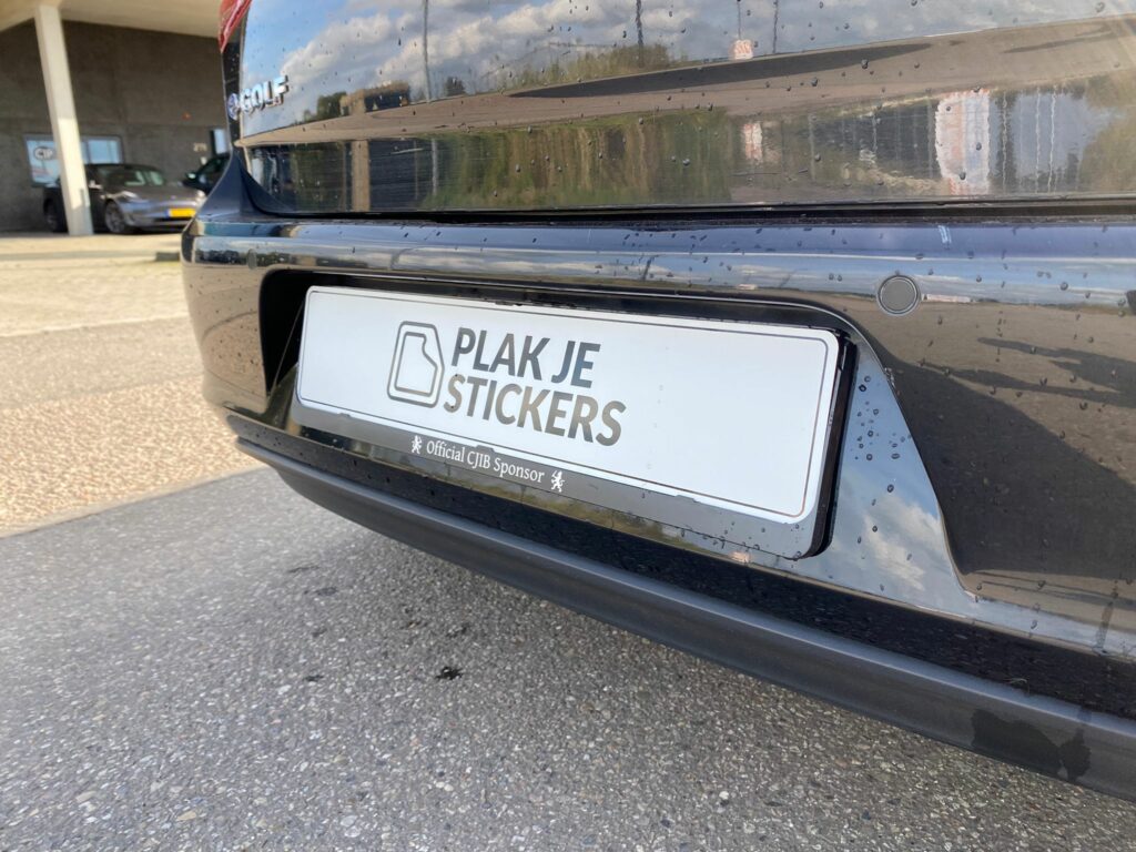 Ontwerp jouw unieke 'Official CJIB Sponsor' sticker