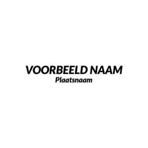 Boot naamsticker design 1 - Plakjestickers