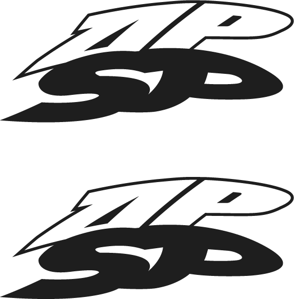 Piaggio Zip SP zijsticker - Plakjestickers